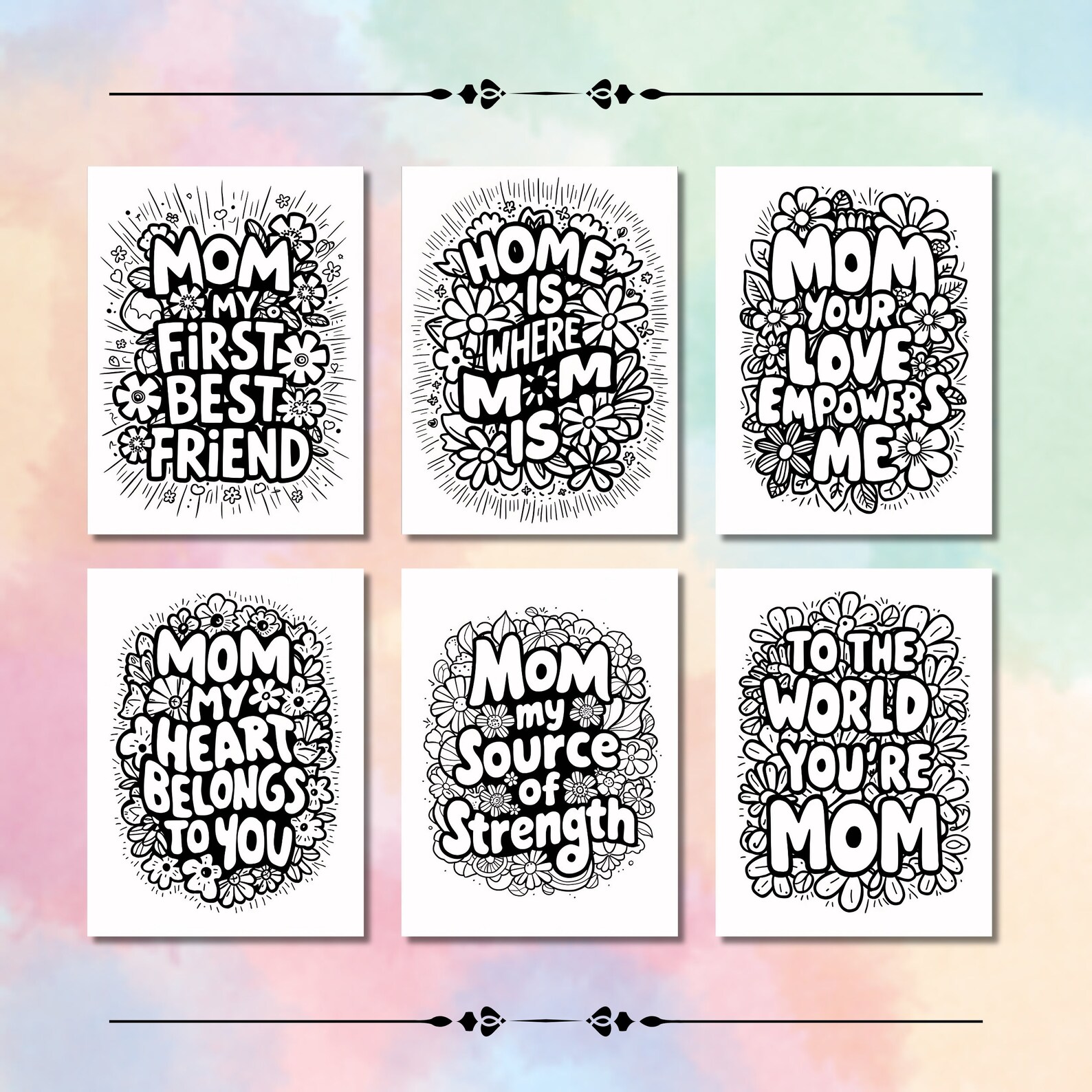 25 Quotes Coloring Pages Mothers Day Coloring Pages Mothers Day ...