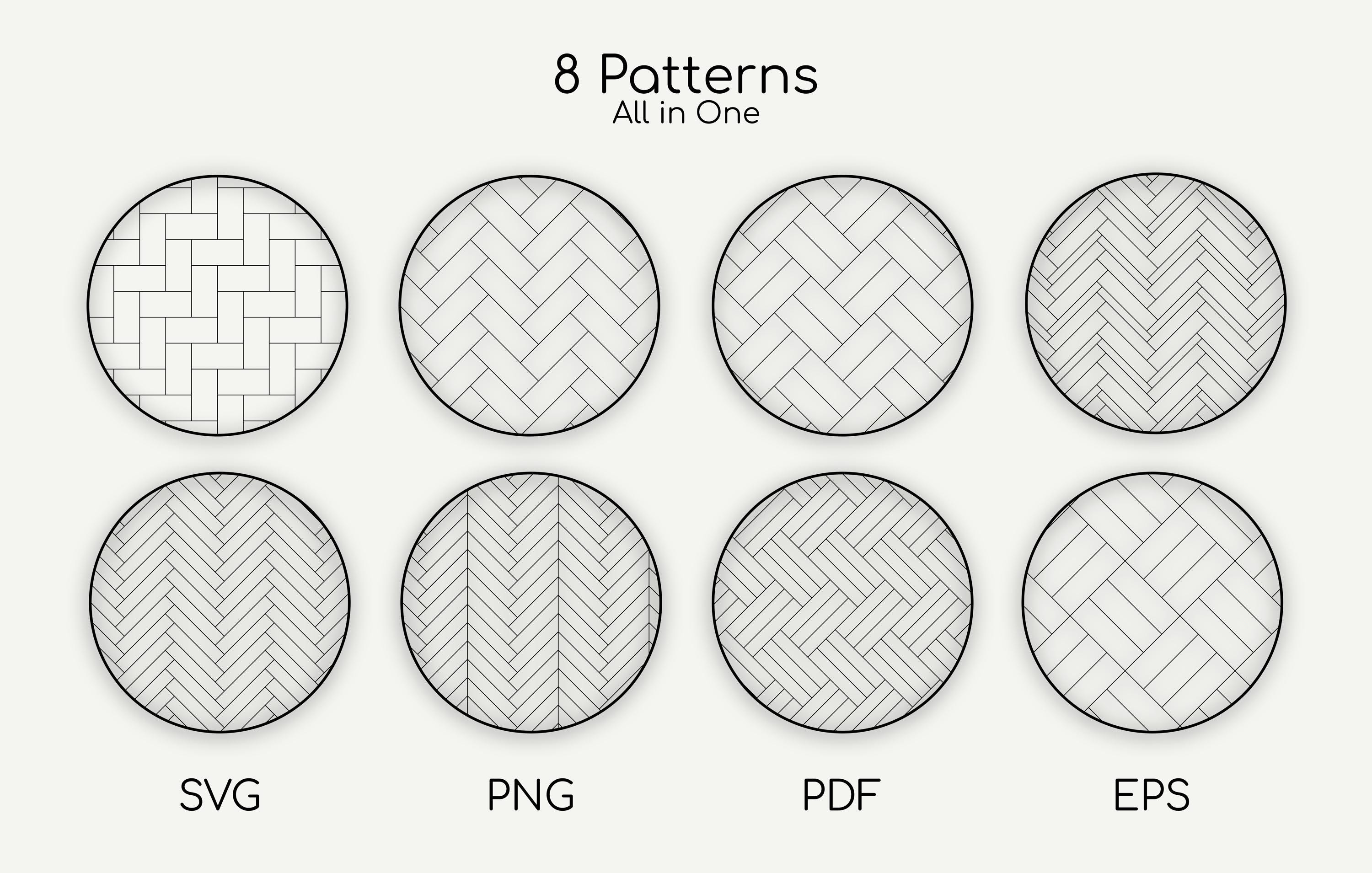 Herringbone Pattern Pack – Digital Download | Svg, Png, Pdf, Eps ...