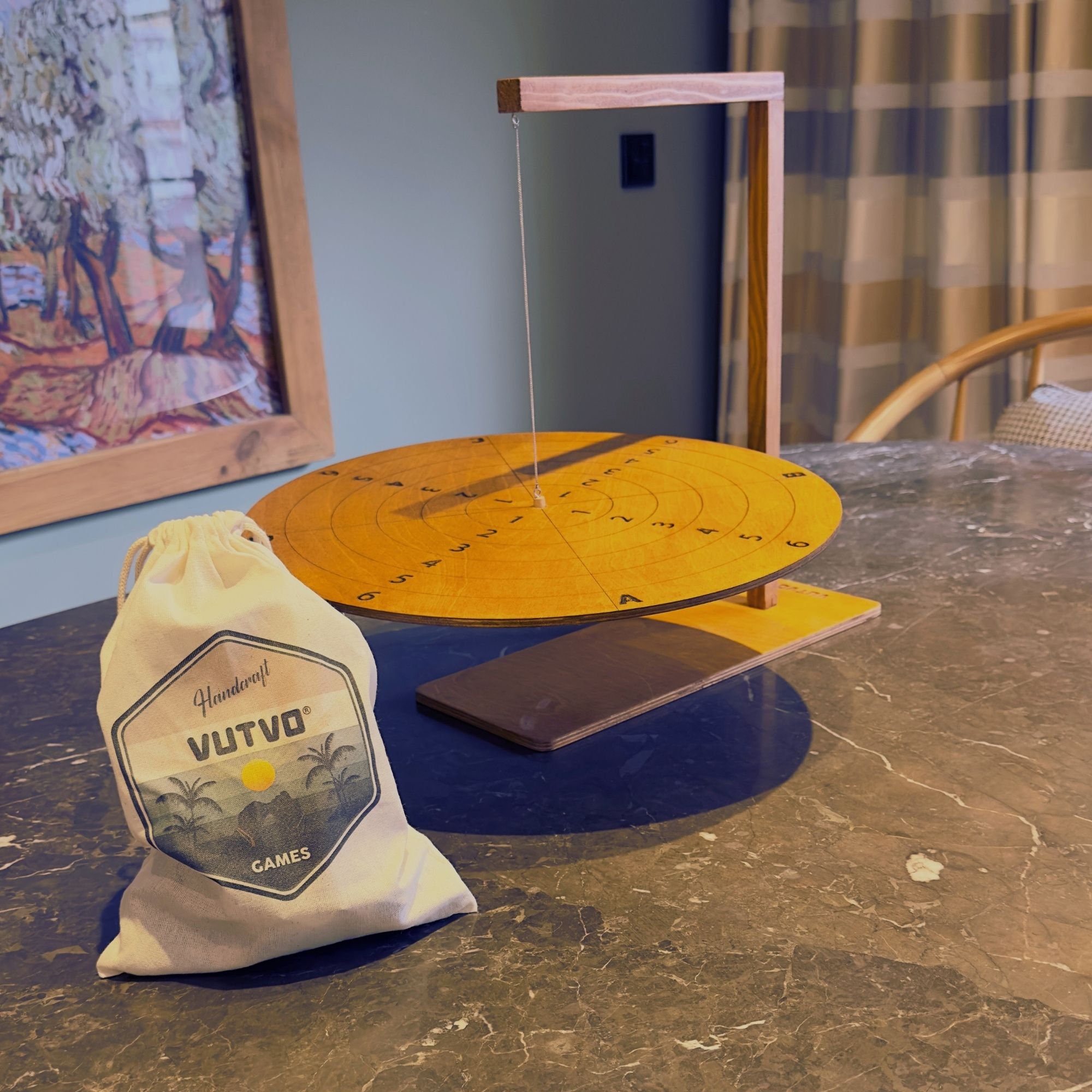 XL Balance Disk - Dingo Disc - Wooden Large Disc Game - Etsy