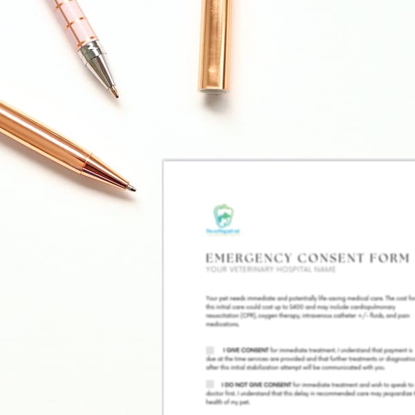 Printable Veterinary Cpr Consent Form - Printable Forms Free Online