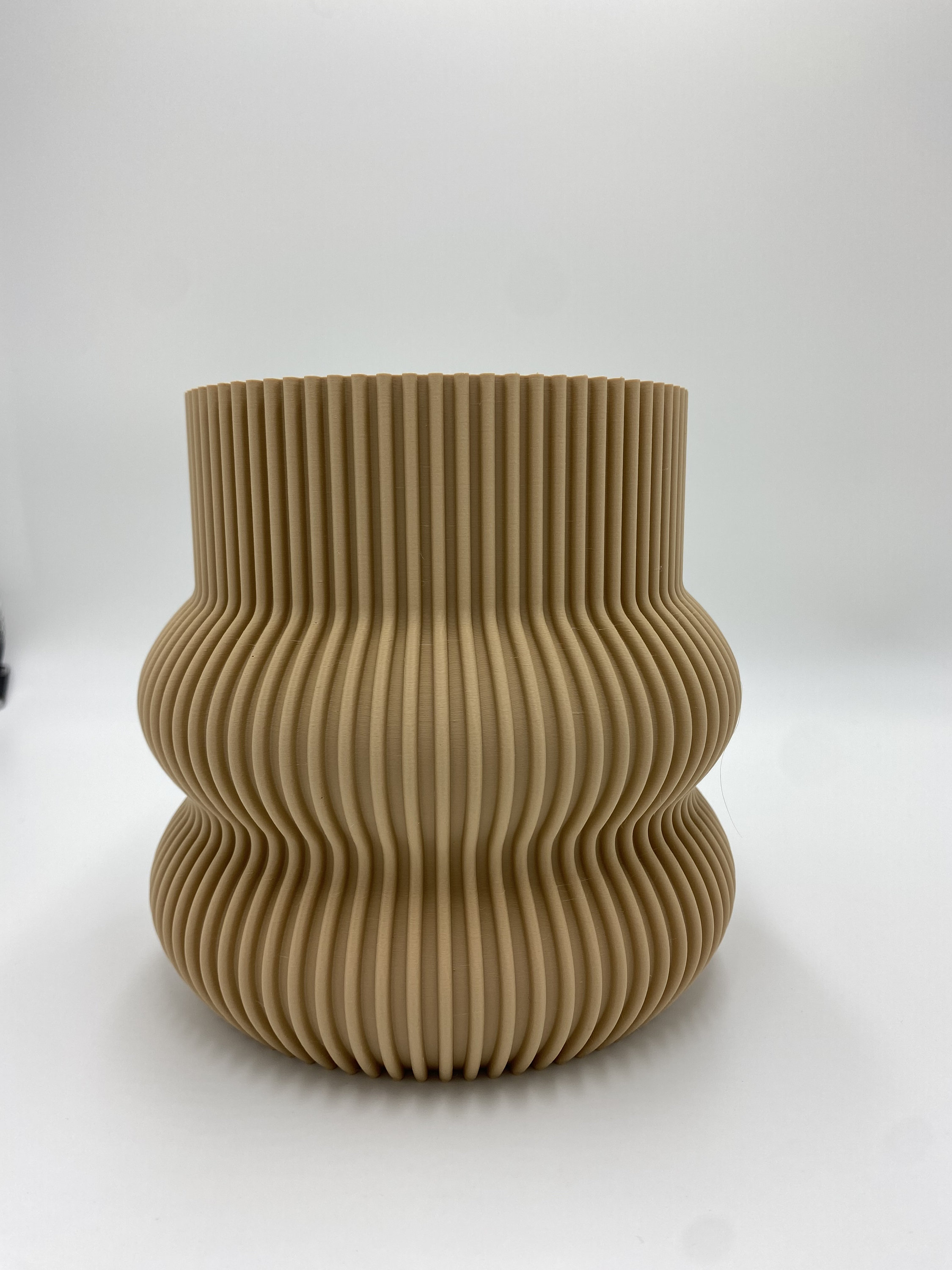 The Curvy Ribbed Decorative Pot - Etsy