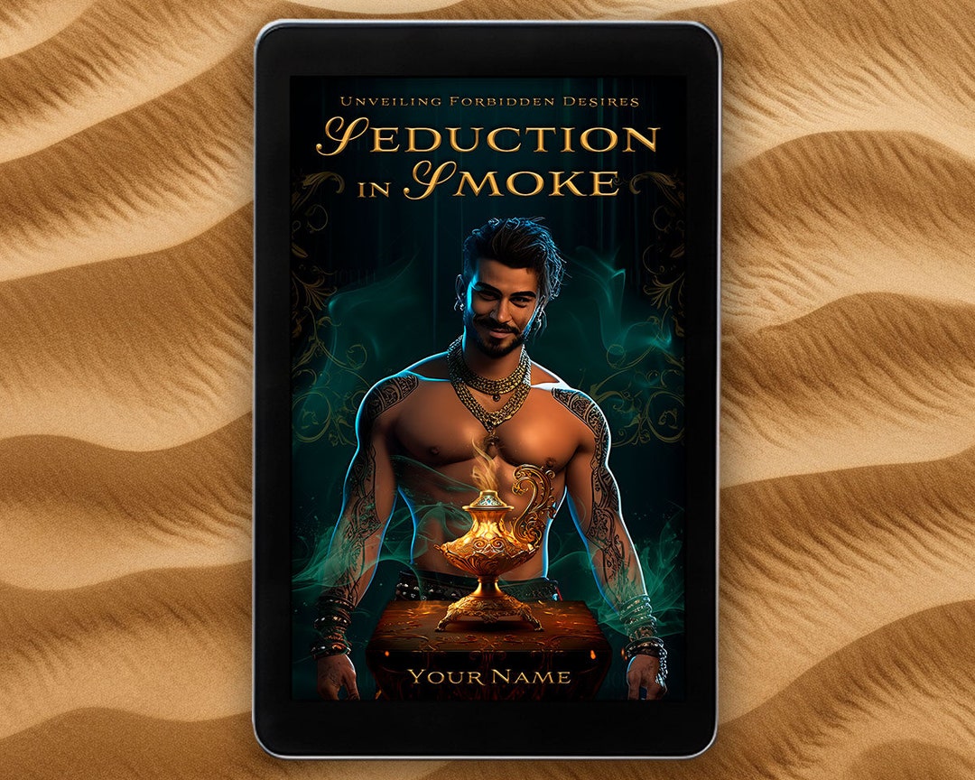 Premade Genie Ebook Cover: Arabian Fantasy Romance (digital Download ...