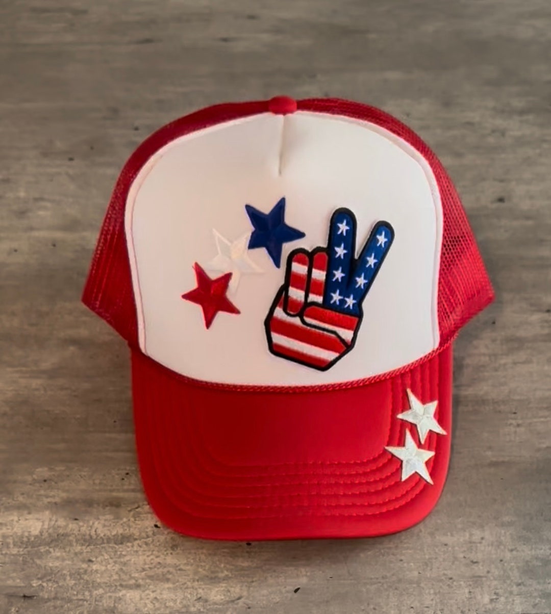 4th of July Patriotic Hat - Etsy