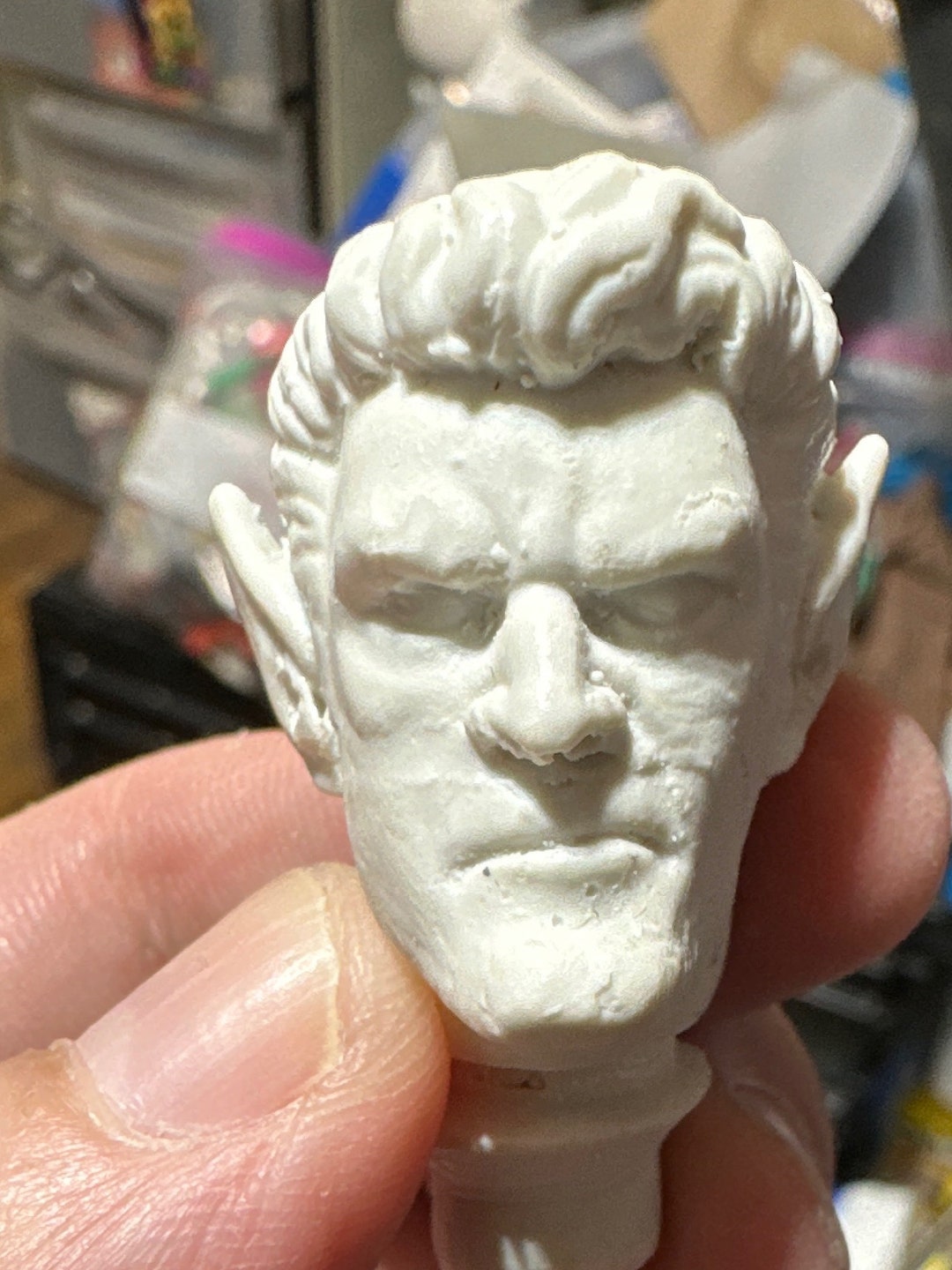 Mego FTC Zica Retro Custom 1/9 Scale X-men Excalibur Night Crawler Head ...