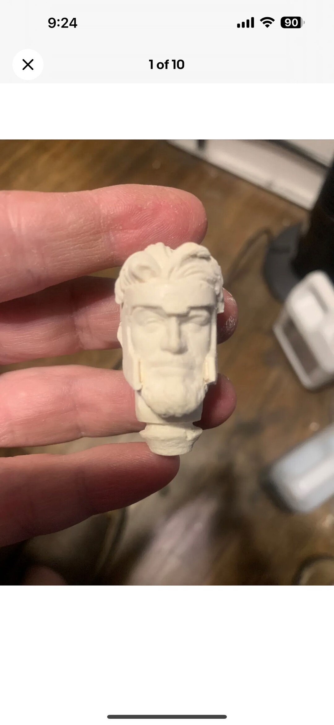 Mego FTC Zica Retro Custom 1/9 Scale Avengers Hercules Comic Head ...