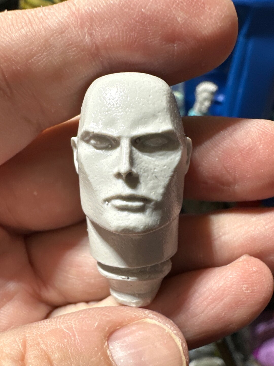 Mego FTC Zica Retro Custom 1/9 Scale X-men X-force Ice Man Head Sculpt ...