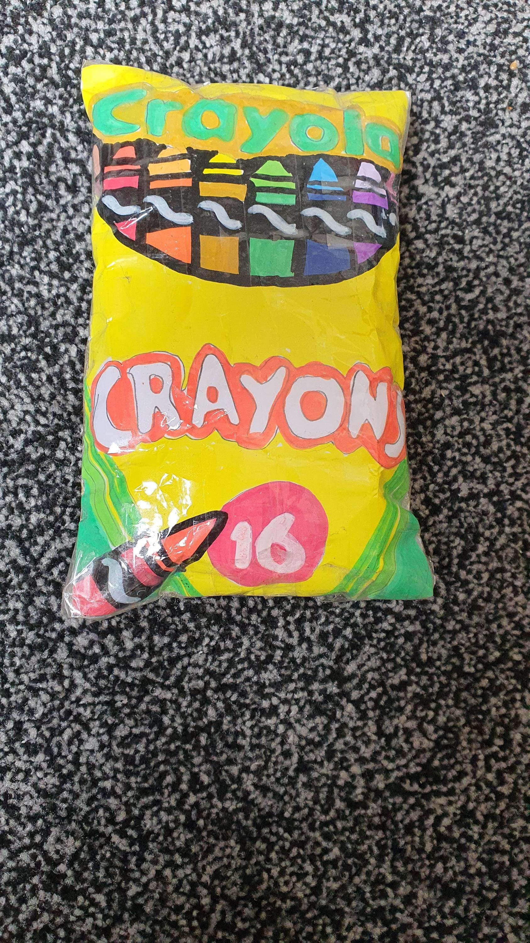 Squishy Paper Crayola Crayons - Etsy