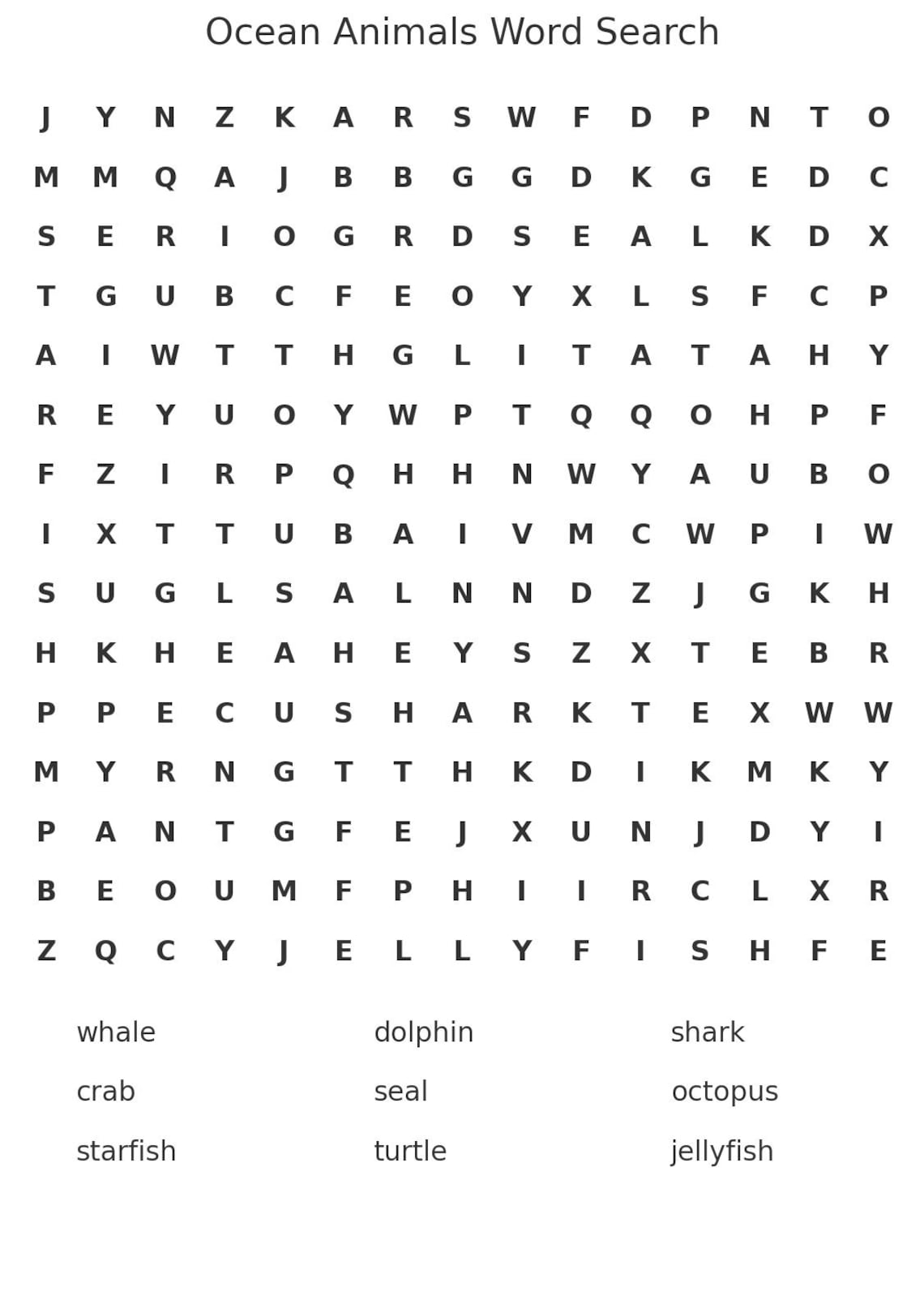Kids Word Search Book: 50 Fun Puzzles, Ages 7-12 (printable PDF) - Etsy