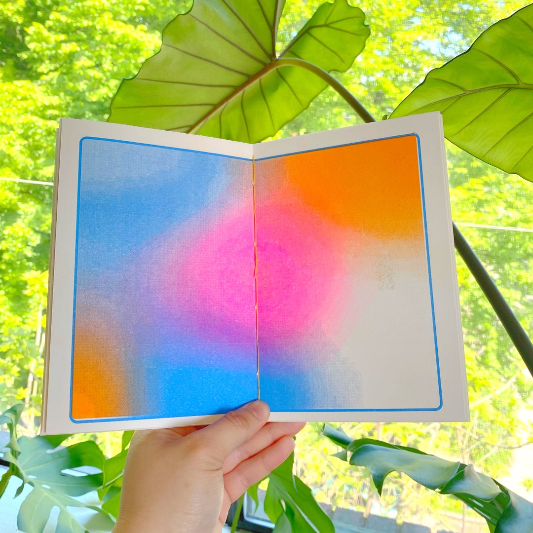 Aries Sun Set Slowly... Love Poem & Risograph Zine - Etsy