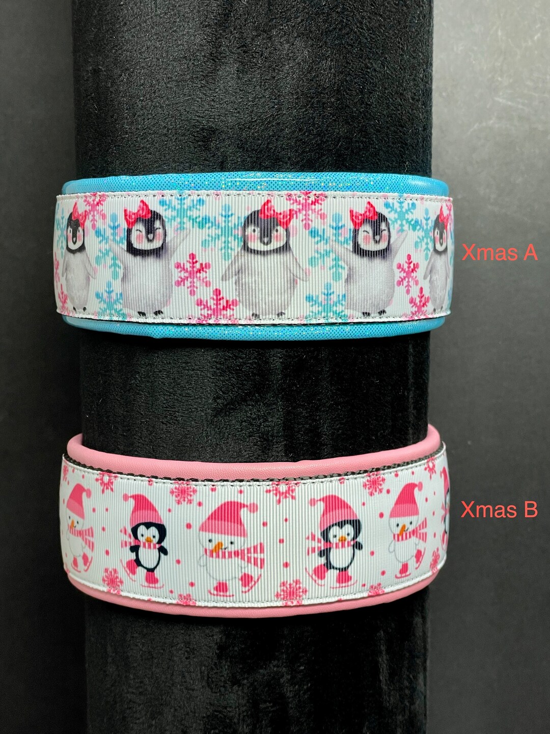 XL Dog Slip Collars W/ Vegan Leather 2.0 - Etsy