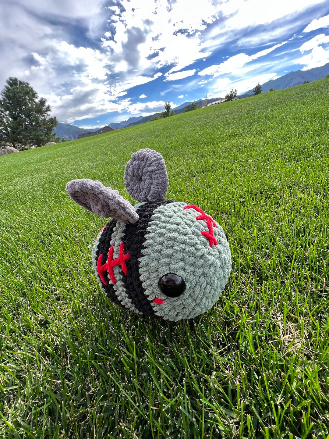 Jumbo Crochet Zombee (zombie Bee) - Etsy