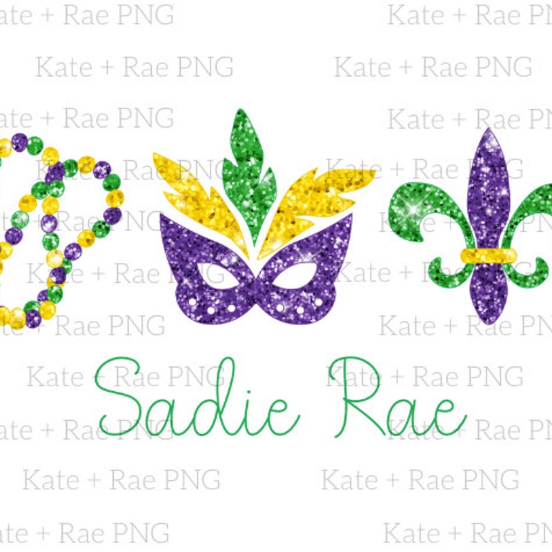 Mardi Gras Girls Png Etsy