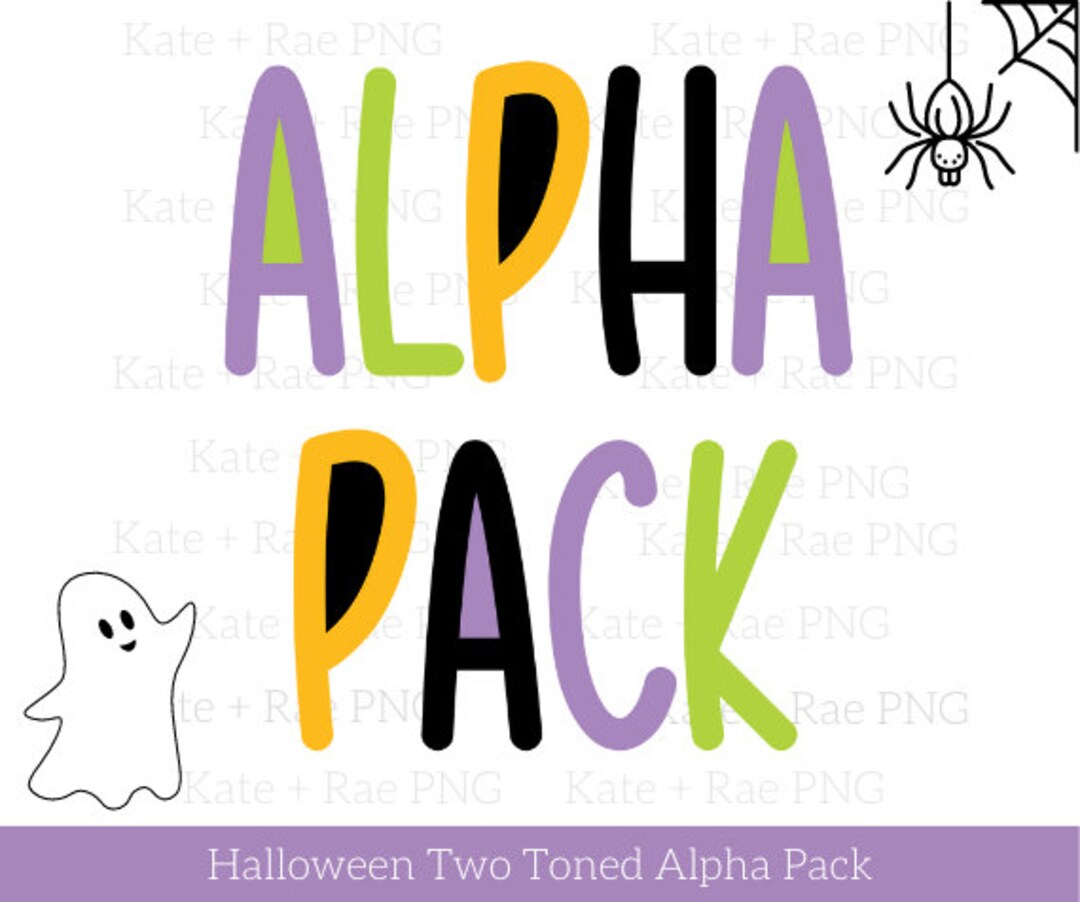 Halloween Two Toned Alpha Pack Png - Halloween Alpha Pack Png ...