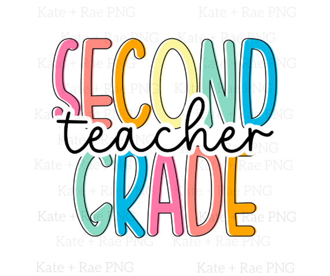 Second Grade Teacher Png Teacher Png Elementary Teacher Back to School ...