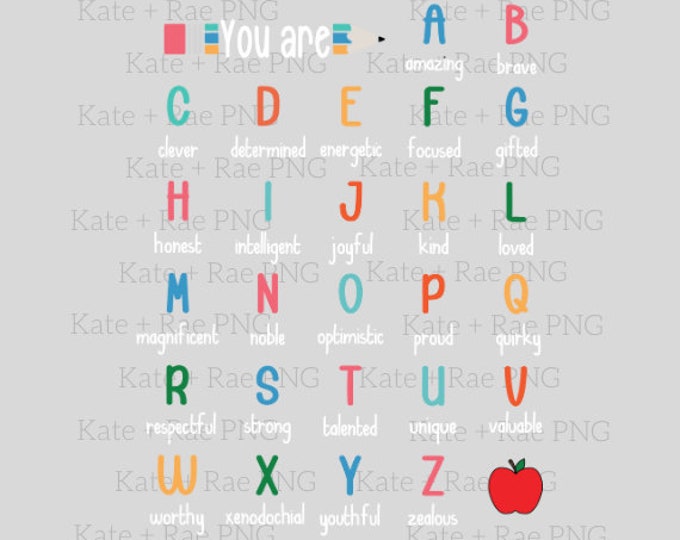You Are Abcs Png You Are Teacher Png You Are Png Teacher Png Back to ...
