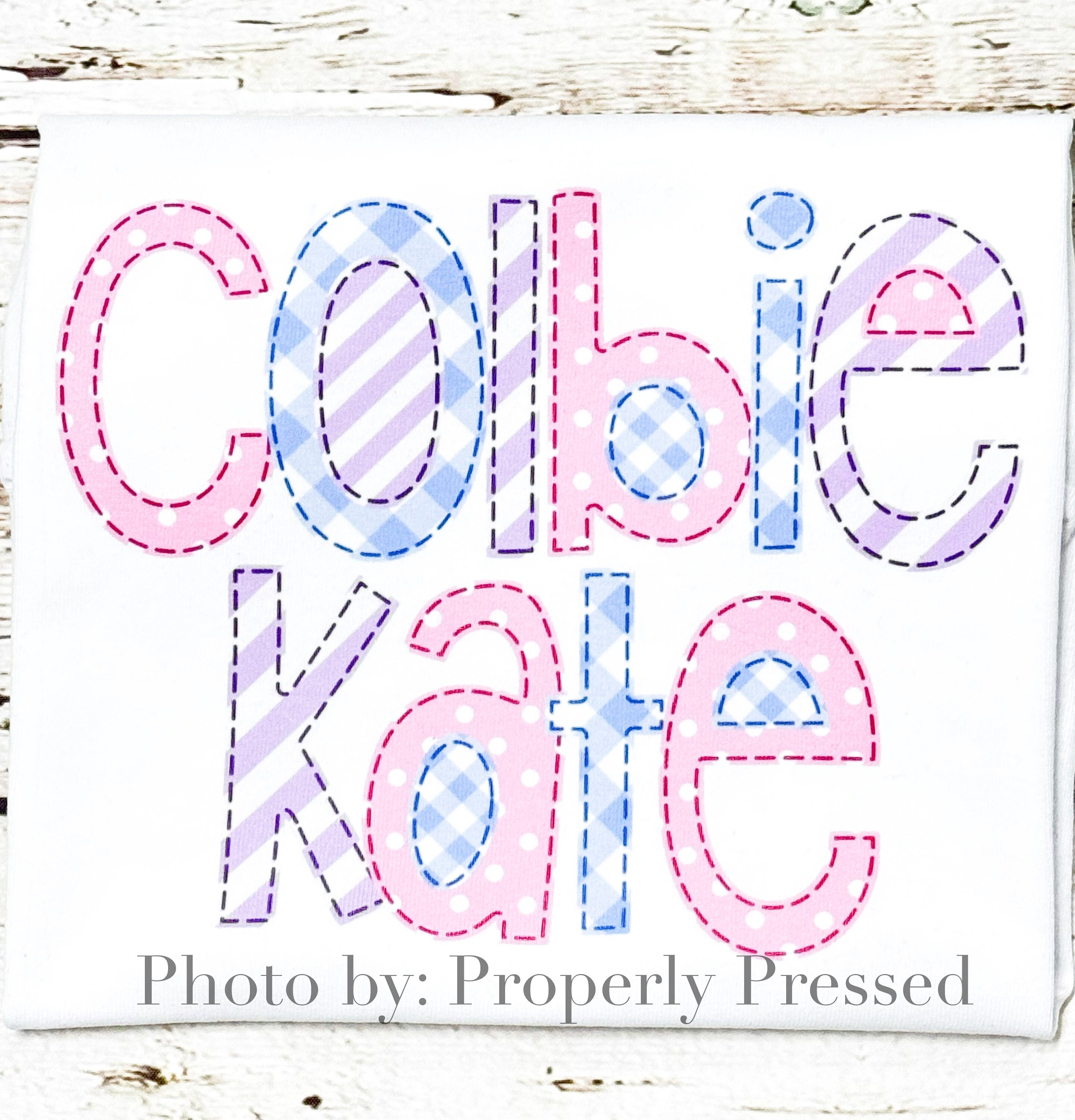 Spring Faux Applique Alpha Pack Png Spring Two Toned Alpha Pack Png ...