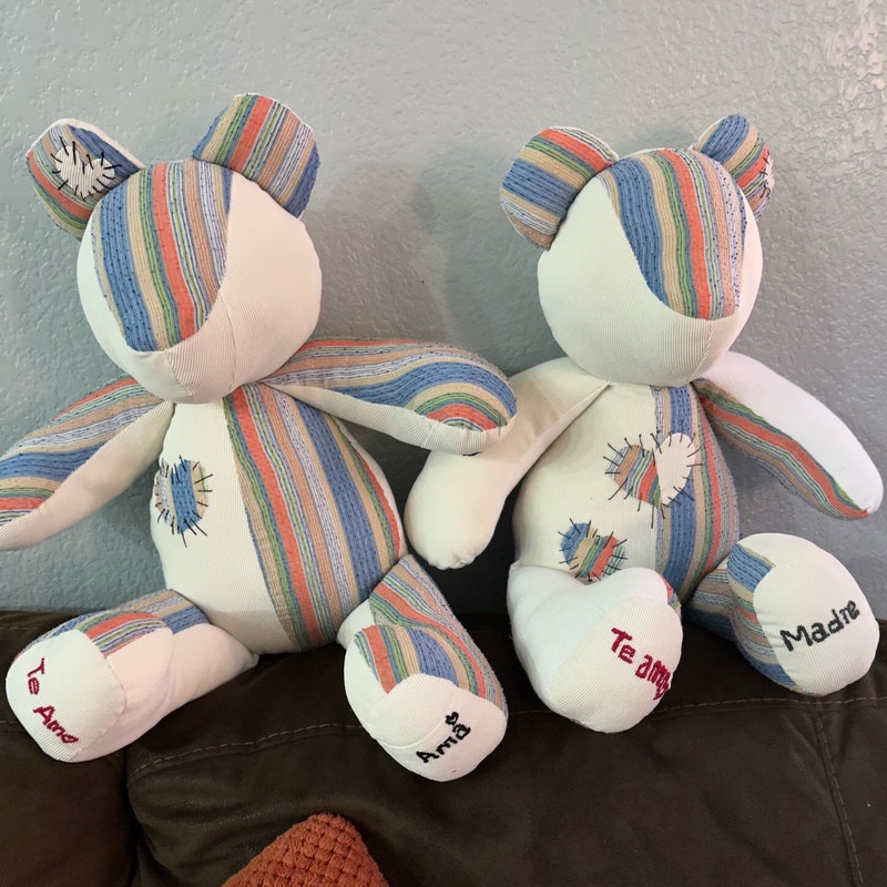 Personalized Teddy Memory - Etsy