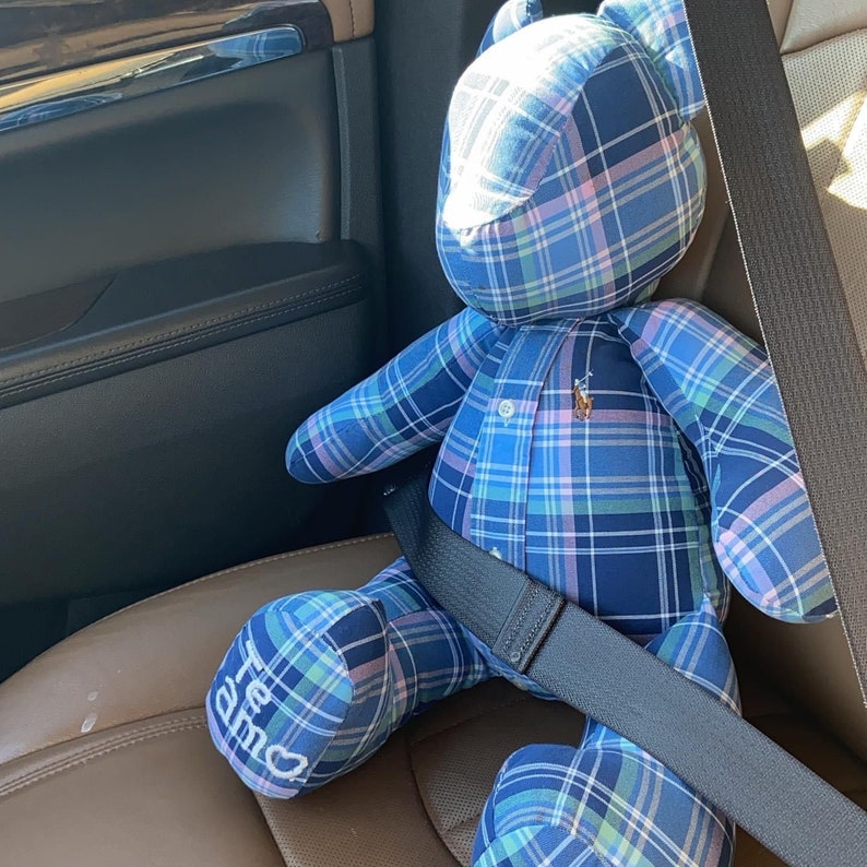 Personalized Handmade Memory Teddy Bear - Etsy
