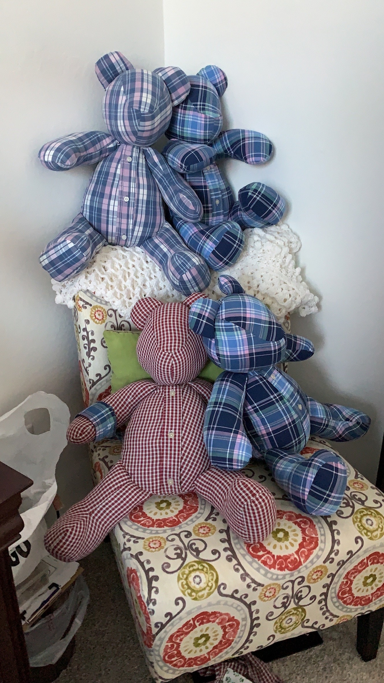 Personalized Handmade Memory Teddy Bear - Etsy