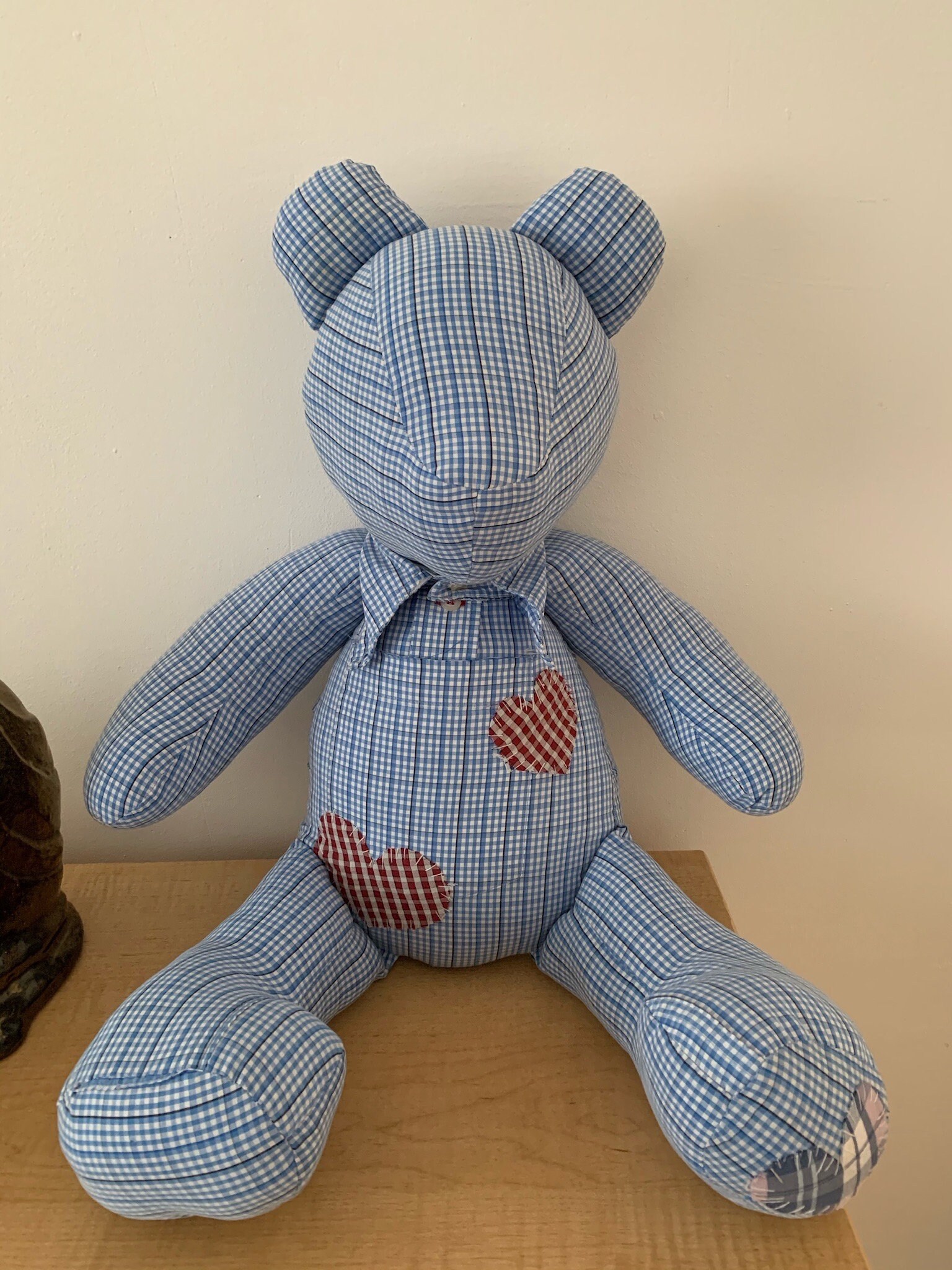 Personalized Handmade Memory Teddy Bear - Etsy