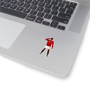 Marcus Rashford Sticker, MUFC Sticker, Mancherster United Fan Gift ...