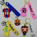 Soccer Keychain. Cute Barcelona Keychain. Messi Keychain. World Cup ...