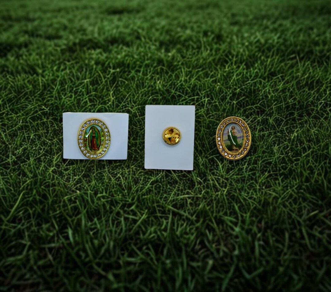 Virgin Mary Pin. St. Jude Pin. Our Lady of Guadalupe Pin & St. Jude ...