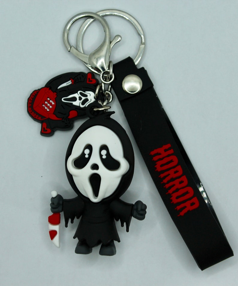 Horror Movies Keychain. Michael Myers Keychain. Freddy. Ghostface ...