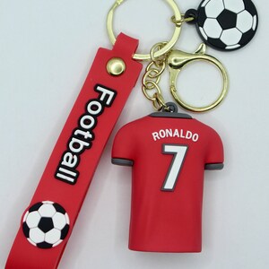 Soccer Keychain. Ronaldo Keychain. Messi Keychain. World Cup Messi #10 ...