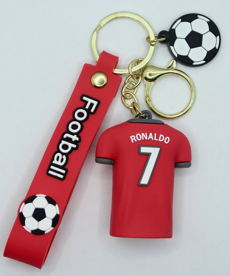 Soccer Keychain. Ronaldo Keychain. Messi Keychain. World Cup Messi #10 ...