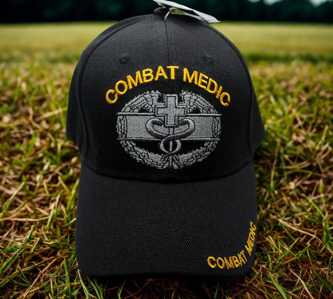 U.S Army Combat Medic Hat. Veteran Army Hat. Army Adjustable Cap ...