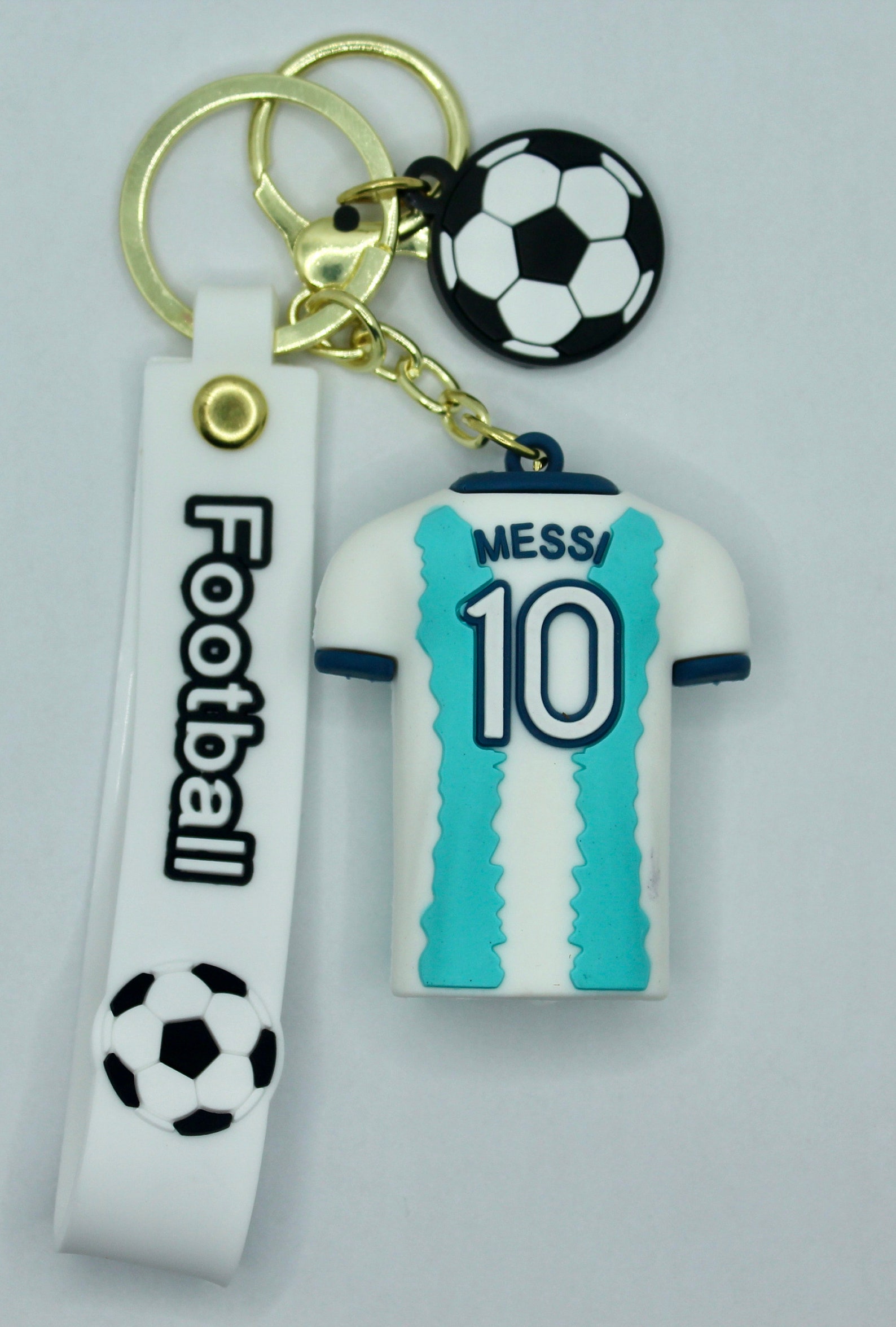Soccer Keychain. Ronaldo Keychain. Messi Keychain. World Cup Messi #10 ...