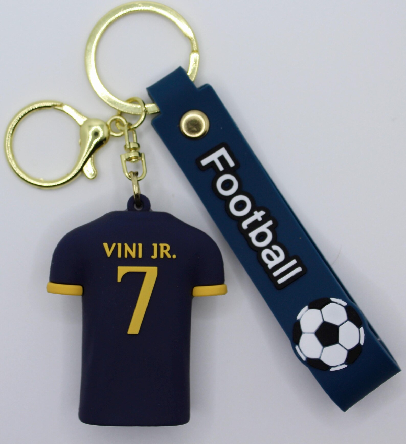 Soccer Keychain. Ronaldo Keychain. Vini Jr. Keychain. Real Madrid ...