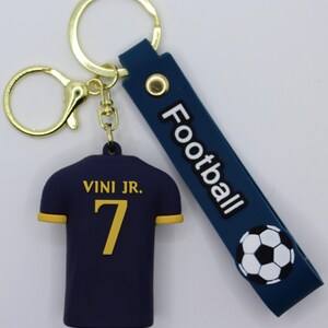 Soccer Keychain. Ronaldo Keychain. Vini Jr. Keychain. Real Madrid ...