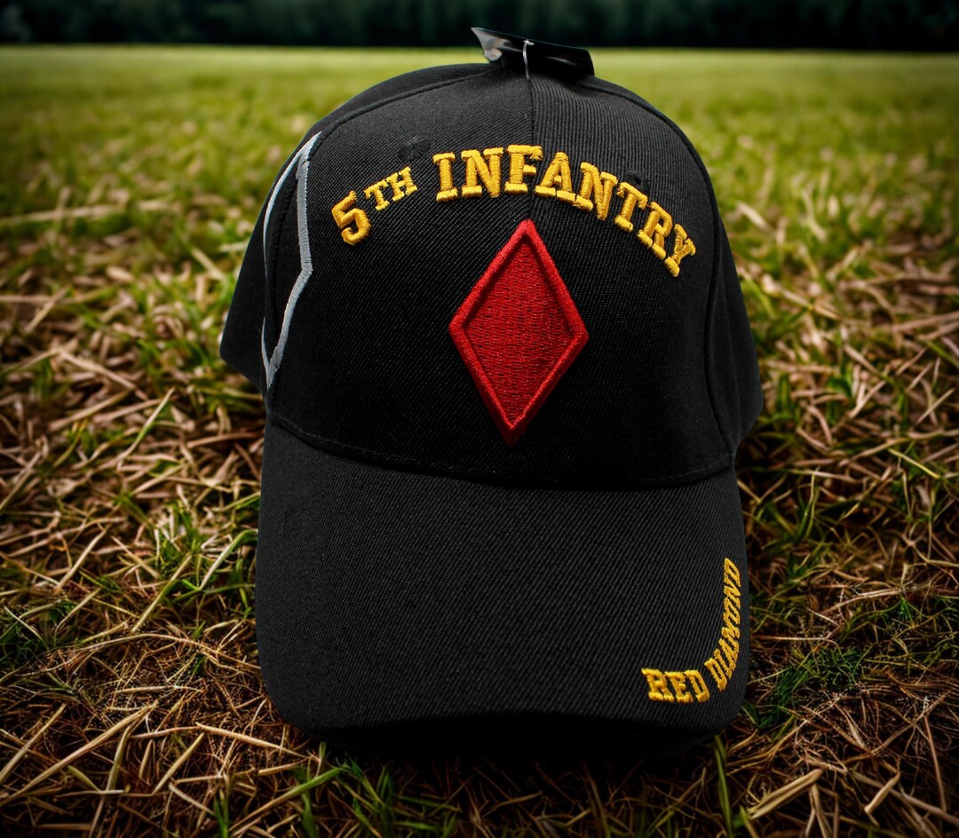 5th Infantry Division Red Diamond Hat. 5th Infantry Division Hat. U.S ...