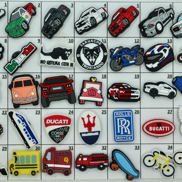 Chevy Truck Croc Charms - Etsy