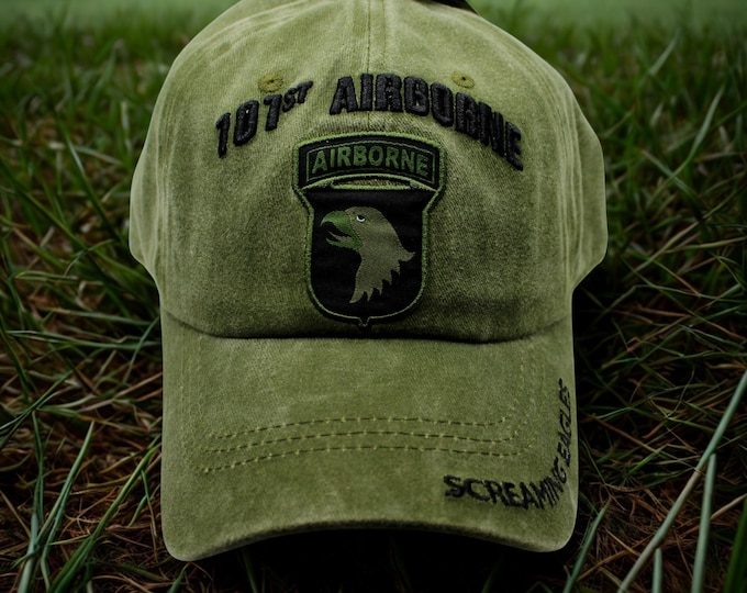 101st Airborne Division DCU Khaki Cap Hat US Army - Etsy Canada