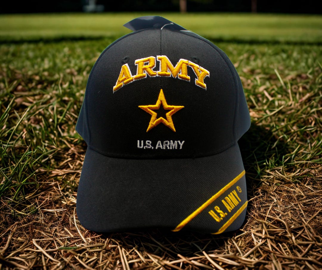 U.S. Army Hat – US Army Cap. Army Adjustable Baseball Cap– Military Hat ...
