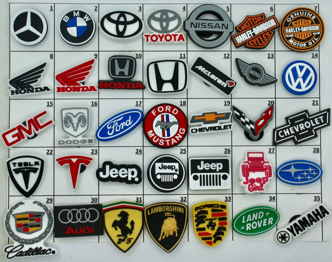 Car Croc Charm. Lexus Charm. Yamaha Charms. BMW Charm. Chevy Shoe Charm ...
