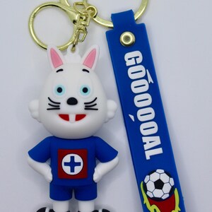 Soccer Keychain. Cute Soccer Ball Keychain. America Keychain. Chivas ...