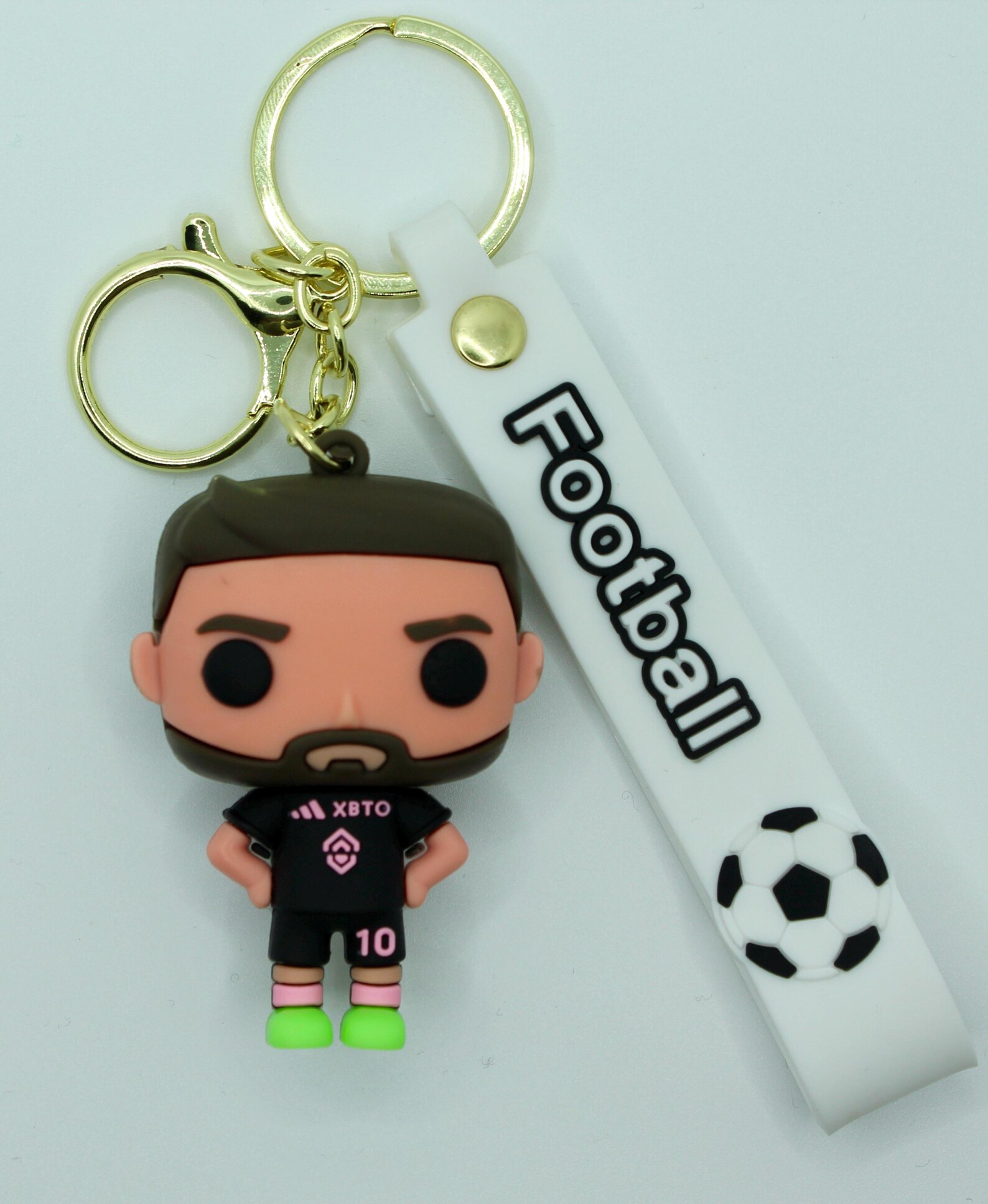 Soccer Keychain. Cute Barcelona Keychain. Messi Keychain. World Cup ...