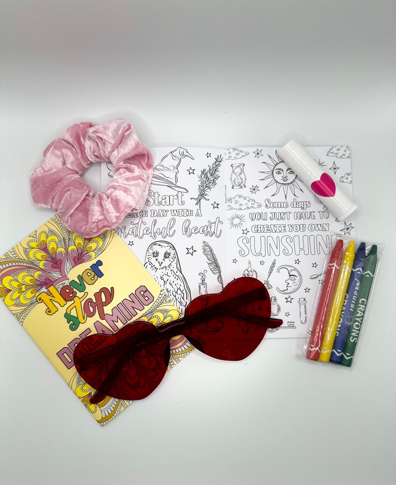Girly Theme Kids Party Favor Handout End of Year Kids Classroom Handout ...