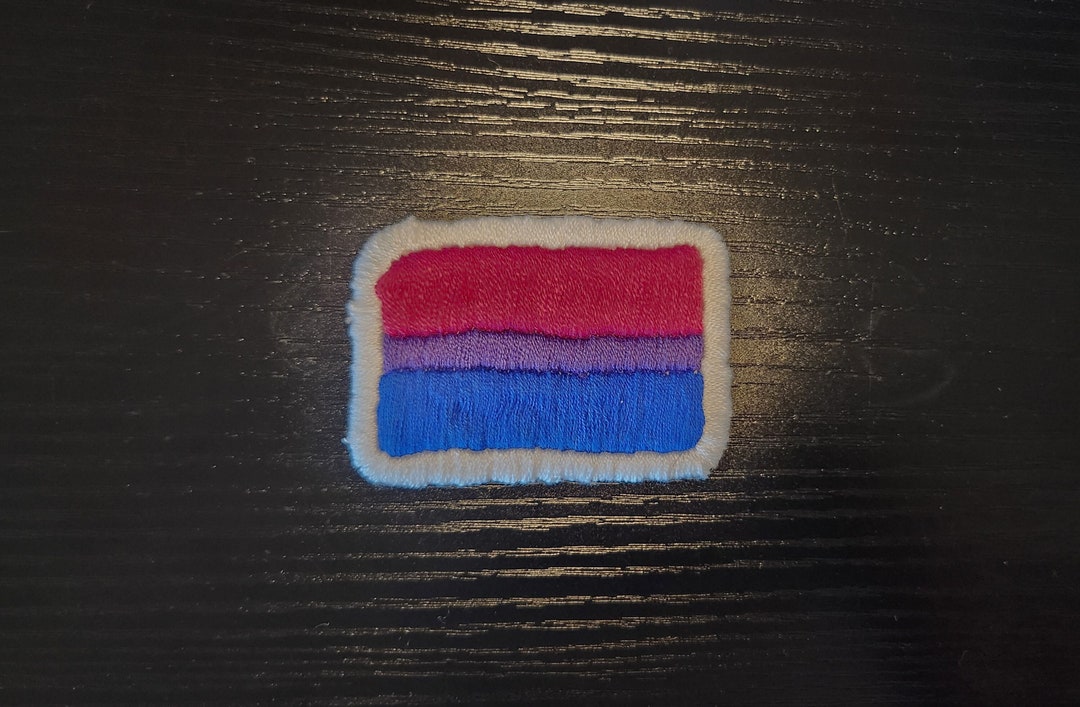 Bisexual Pride Flag Patch - Etsy