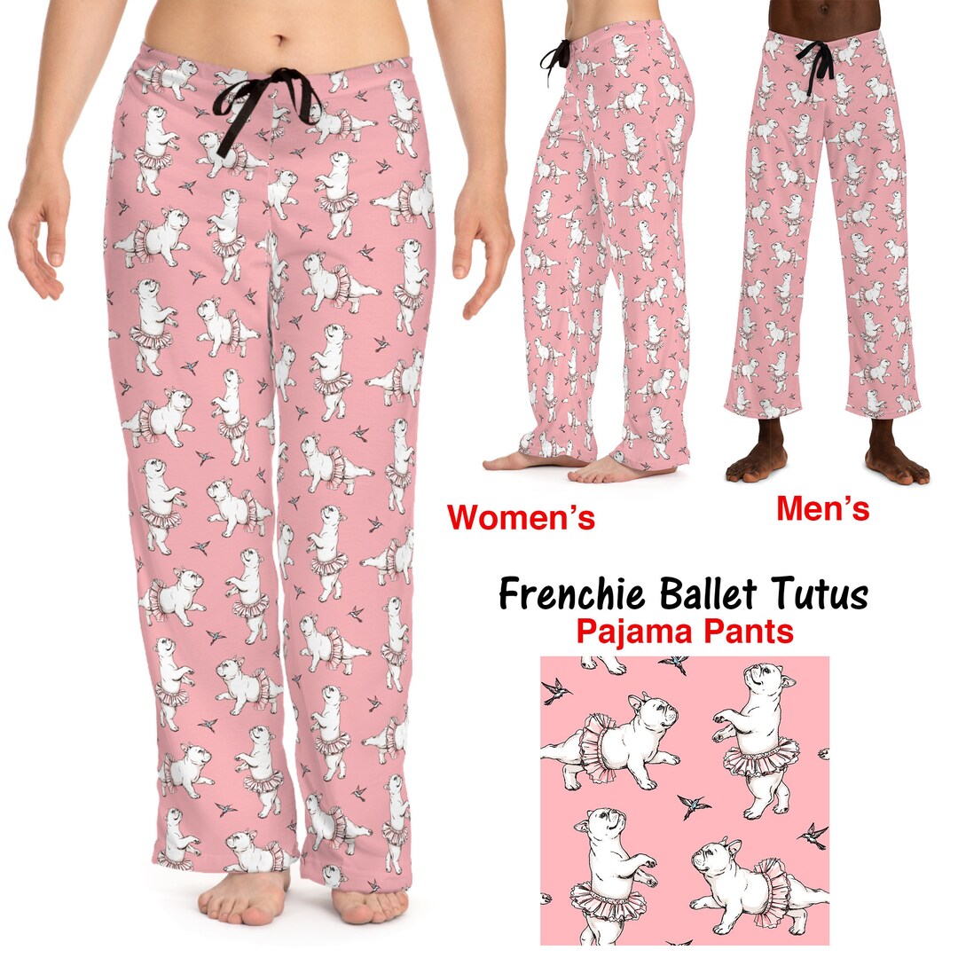 Frenchie Ballet Tutus Pajama Pants Dog Mom Gift Bridesmaid - Etsy