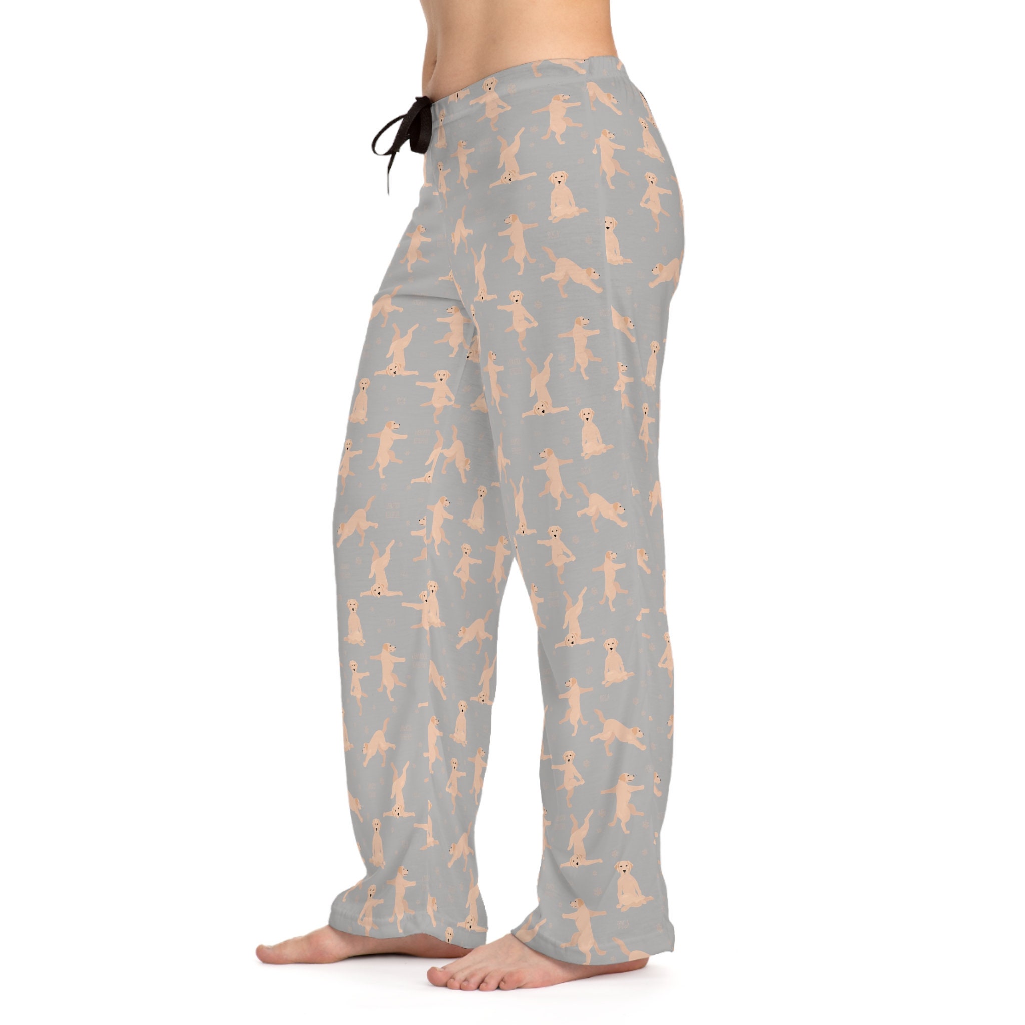 Labrador Funny Yoga Pajama Pants, Pjs, Dog Mom, Anniversary Gift, Dog ...