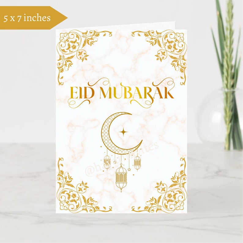 Eid Greeting Invitation Card Digital Instant Download Eid Ul Adha Eid ...