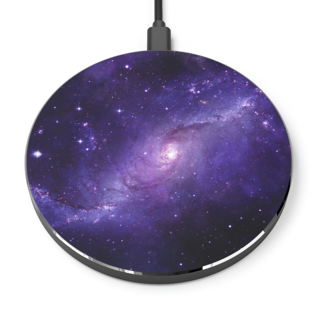 Space Galaxy Theme Wireless Charger Gift for Tech-savvy Men - Etsy