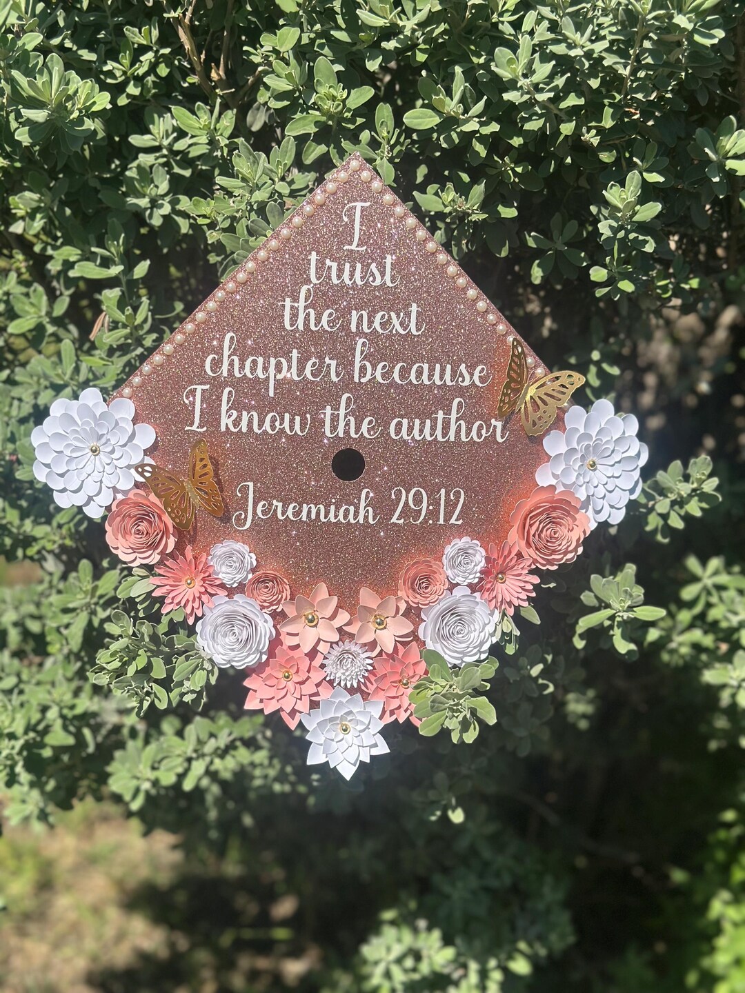 Custom Graduation Cap Topper Personalized Grad Cap - Senior Class of ...