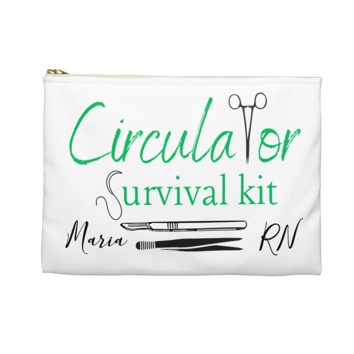 Personalized Circulator Survival Kit Pouch, RN Gift, Perioperative ...