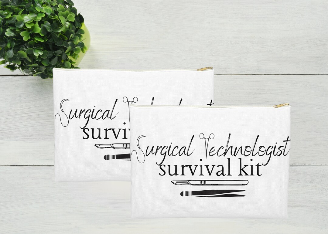 Surgical Technologist Survival Kit Pouch-black, Cute Small Purse for ...